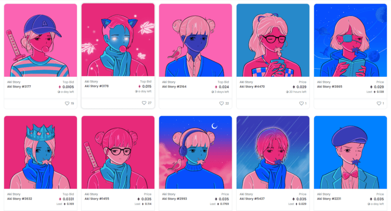 Anime Themed NFT Projects | Crowdcreate