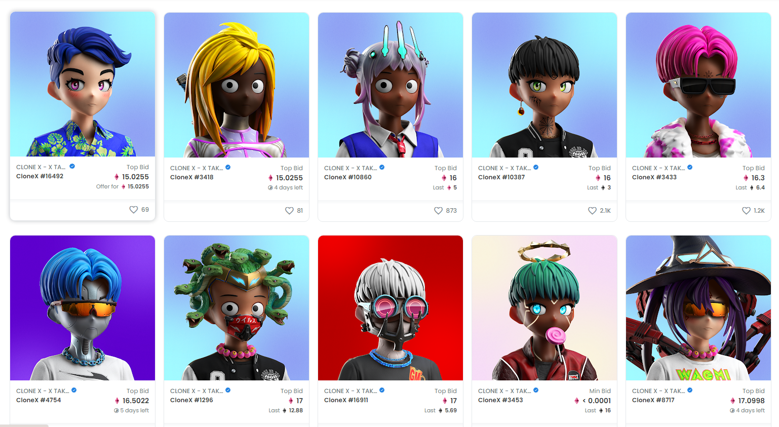 Anime Themed NFT Projects | Crowdcreate