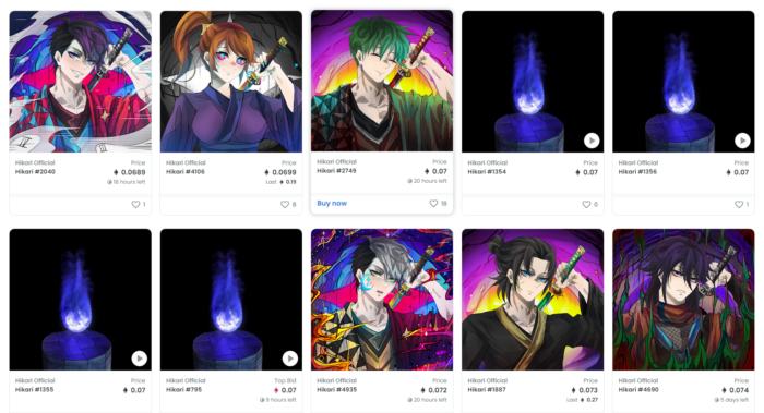 Anime Themed NFT Projects | Crowdcreate