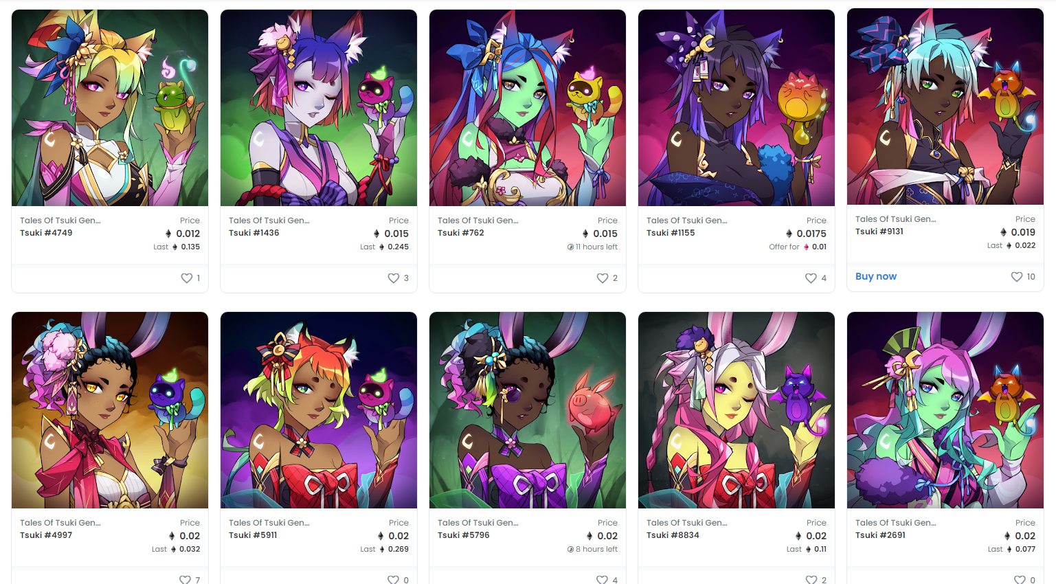 Anime Themed NFT Projects | Crowdcreate